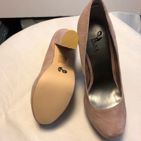 Black Rooster | Shoes | New Rose Suede Platform Heels | Poshmark